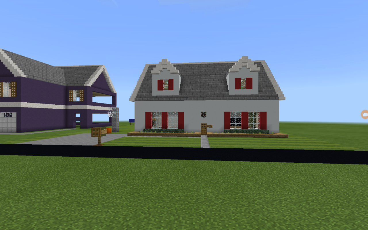 Cape Cod House [MCPE] (Download) Minecraft Map