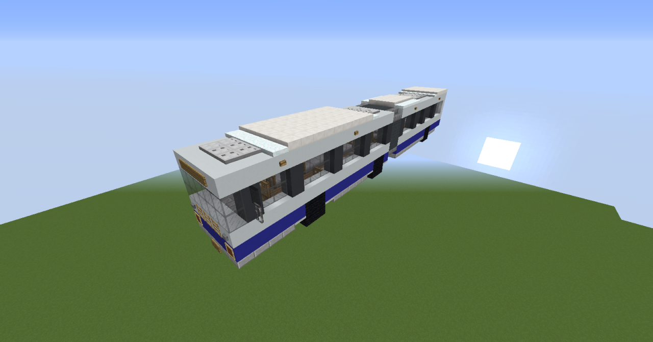 Bus Pack (4 schematics) Minecraft Map