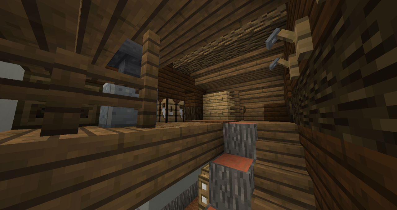 Norwegian farm, early 1800s Minecraft Map