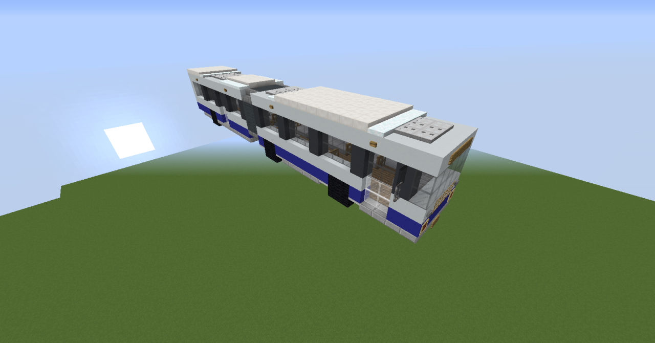 Bus Pack (4 schematics) Minecraft Map