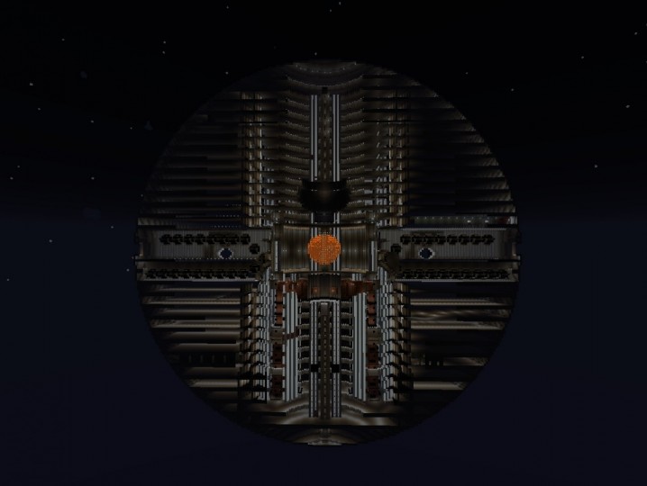 Empire Strikes Block: Space Minecraft Map