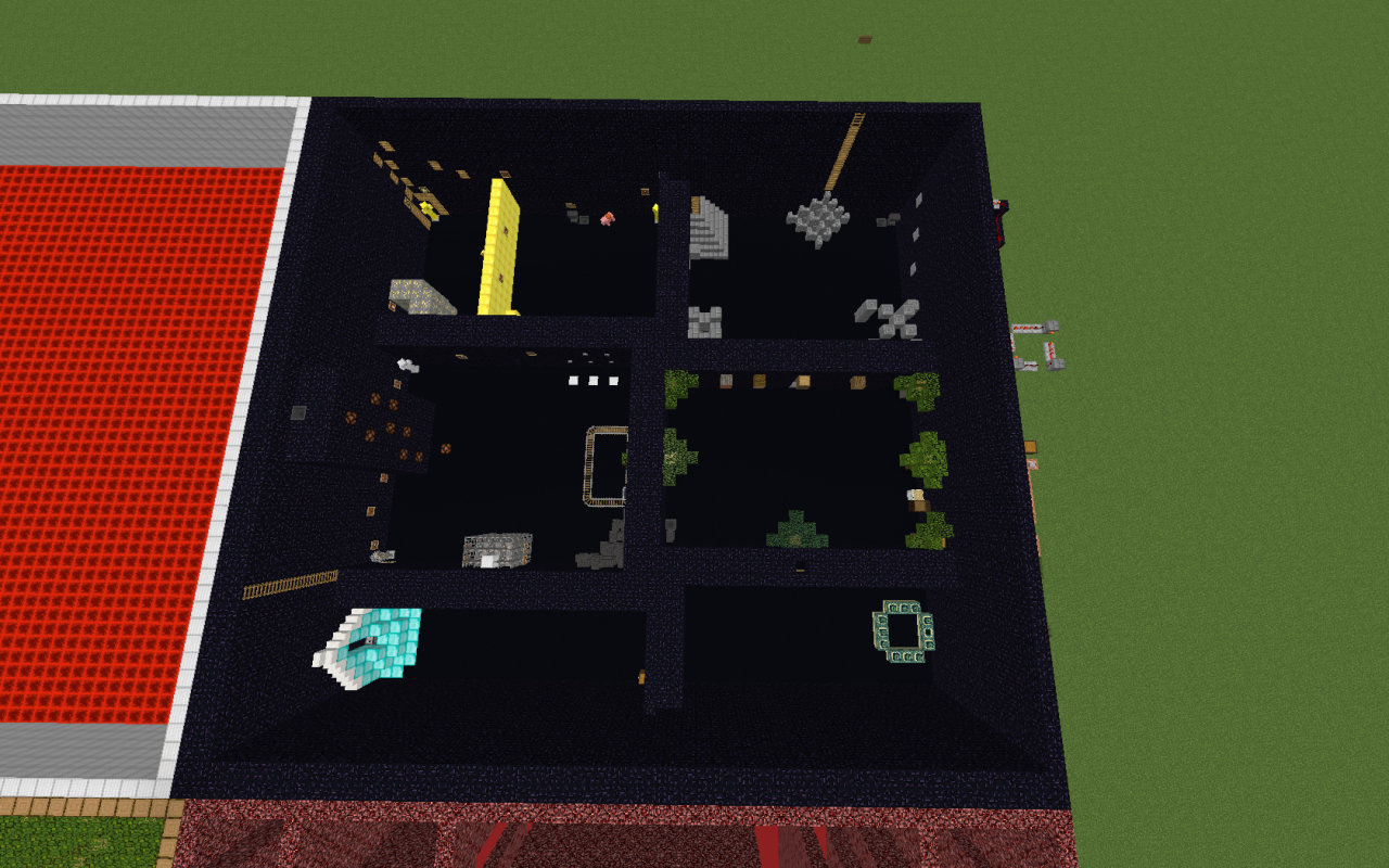 4 Mazes Minecraft Map