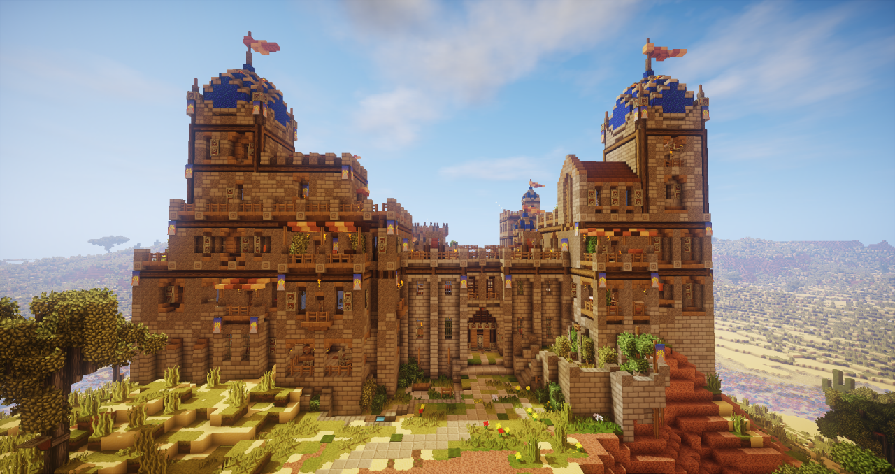 [USG] Castle of Medieval Arabie Minecraft Map