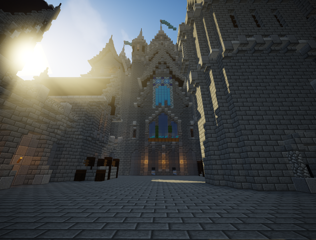 Medieval castle Minecraft Map