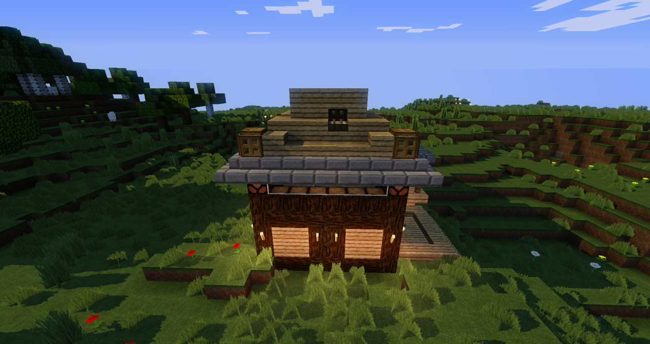 Beautiful Survival Home (Building) (1.12.2) Minecraft Map