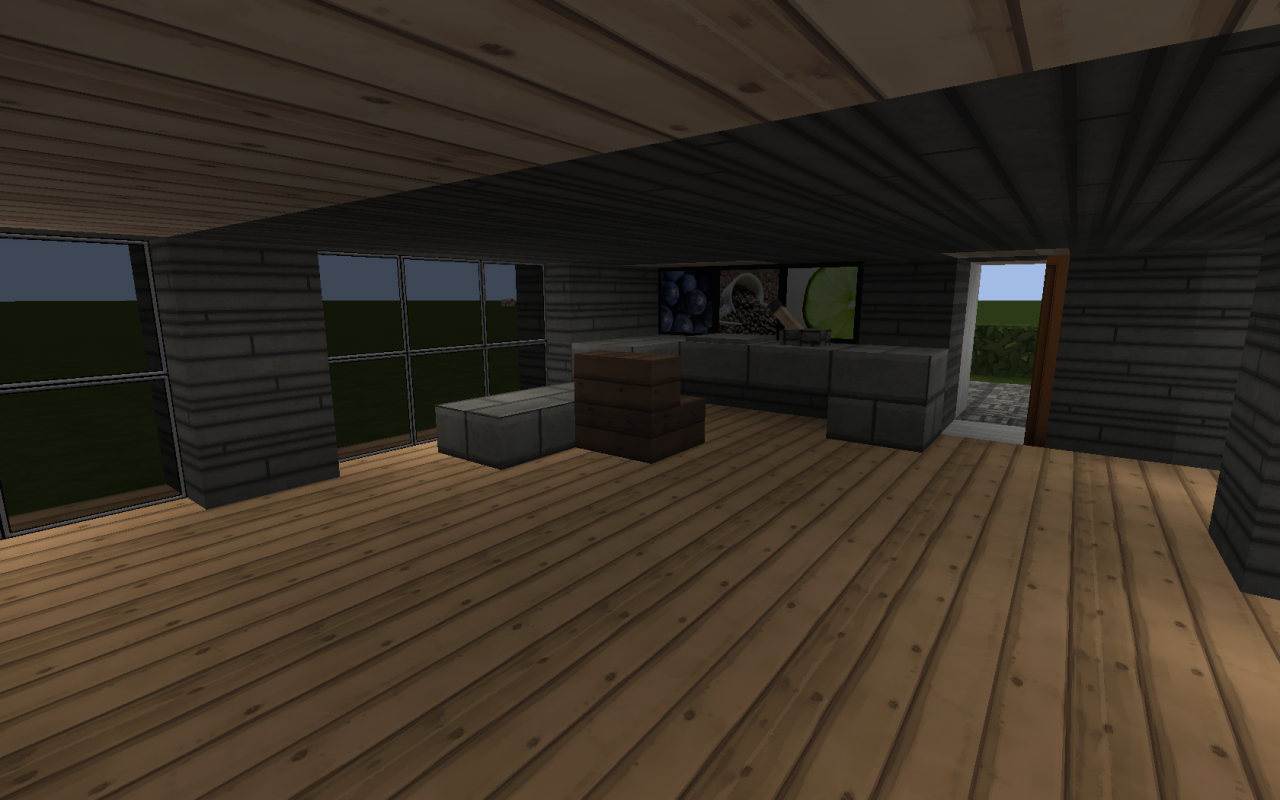 Small Modern Studio House Minecraft Map