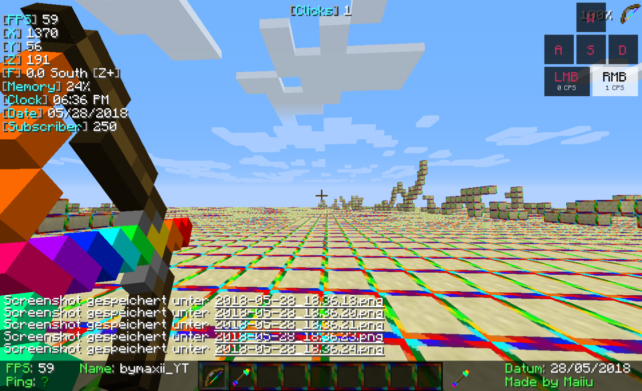 FlashGamingTV 0,5k by ByMaxi Minecraft Texture Pack