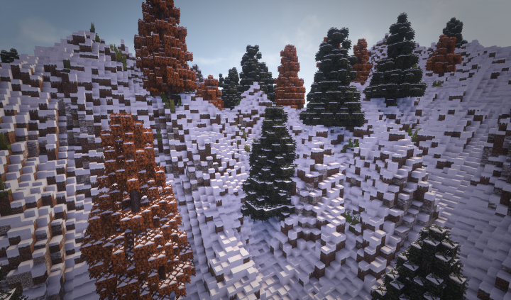 Snowy Mountains [ World Download] Minecraft Map