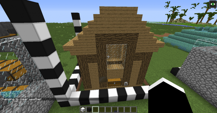 Chicken Farm With Egg Collector and Feedback Minecraft Map