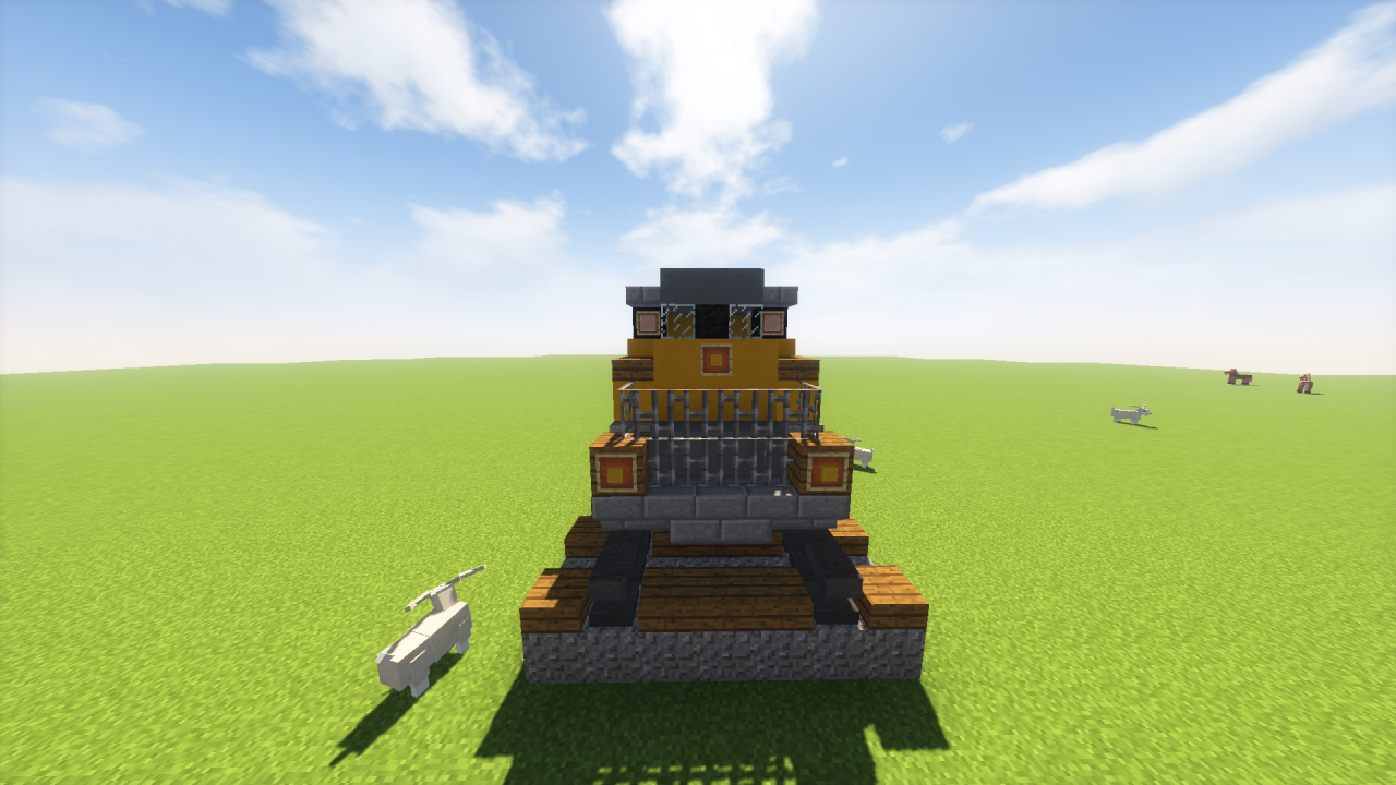 diesel train Minecraft Map