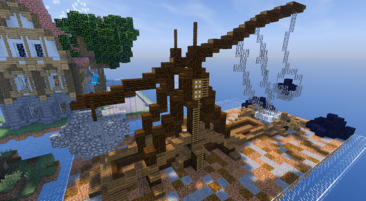 Siege Weapon Trebuchet Minecraft Map