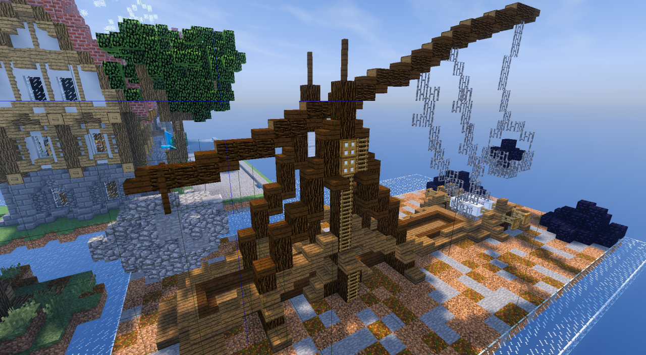 Siege Weapon Trebuchet Minecraft Map