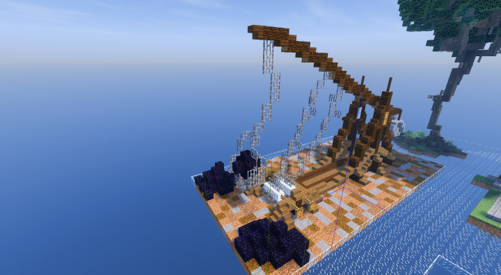 Siege Weapon Trebuchet Minecraft Map