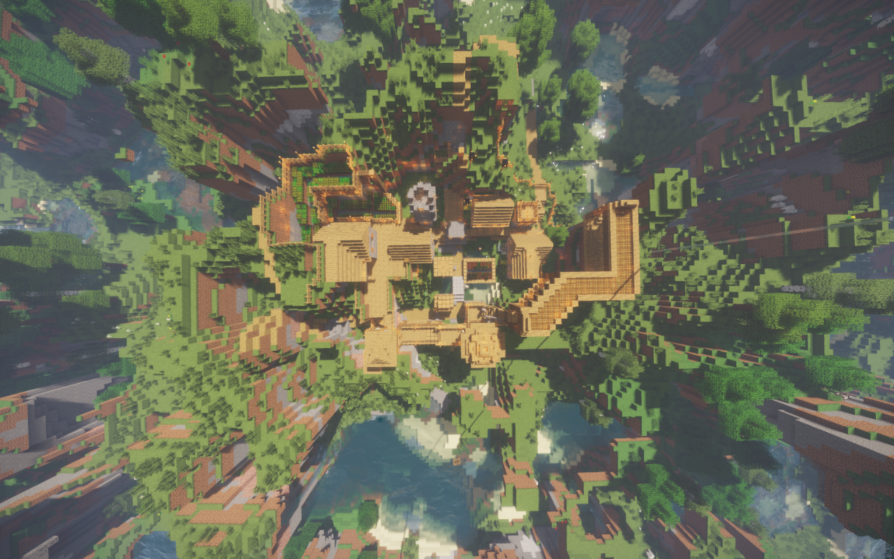 Valley Village Minecraft Map