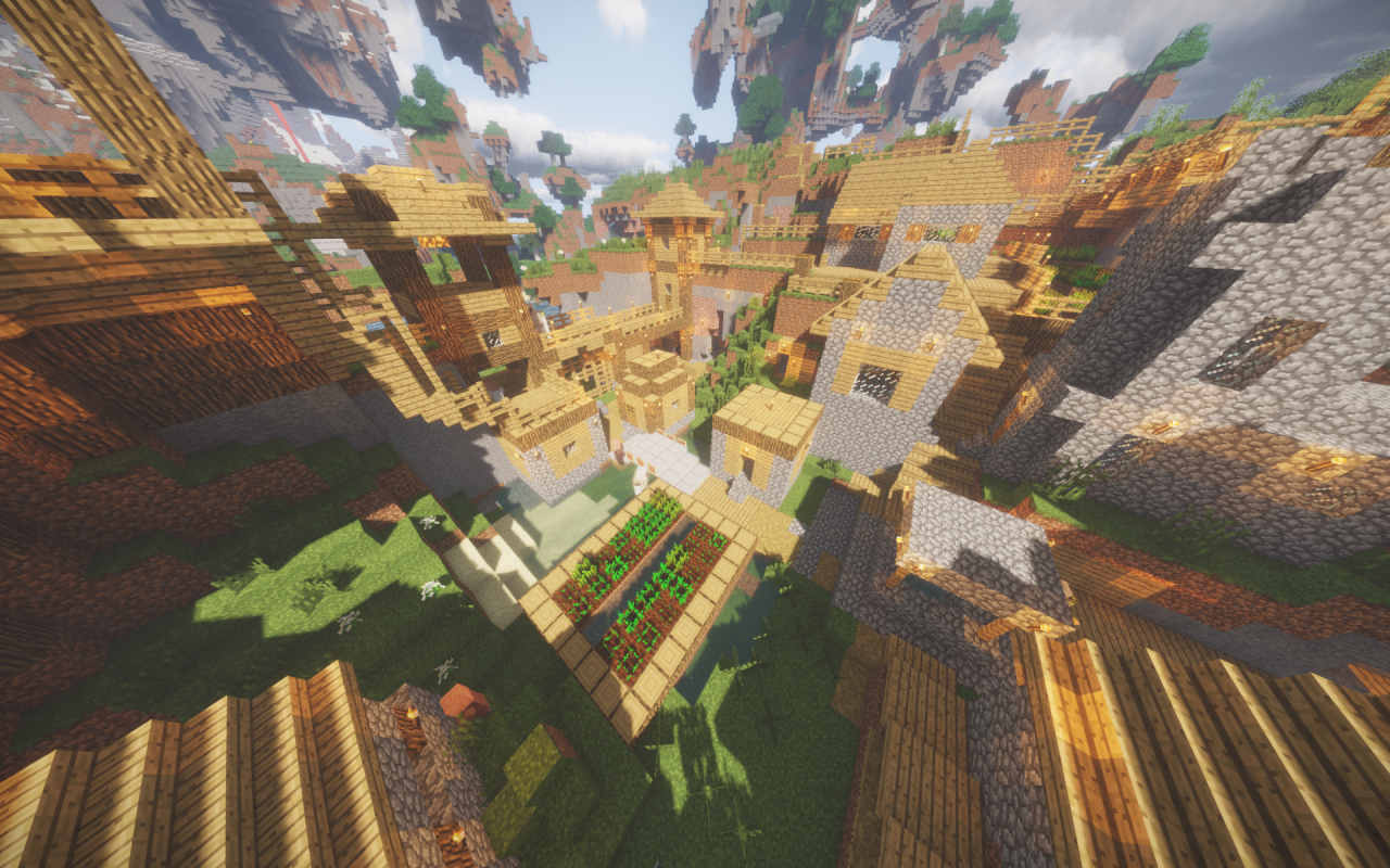 Valley Village Minecraft Map