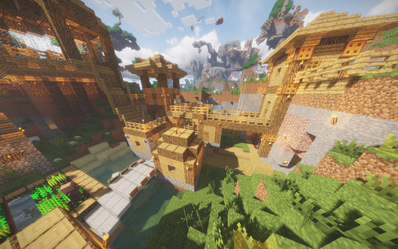 Valley Village Minecraft Map