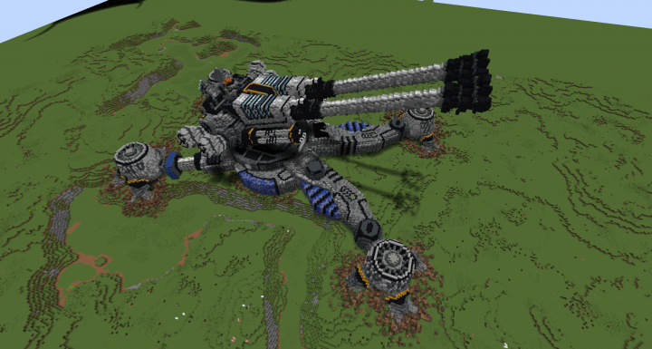 FTC-X3 Pacifier FAV | C&C Red Alert 3 Uprising [⬇] Minecraft Map