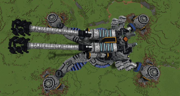 FTC-X3 Pacifier FAV | C&C Red Alert 3 Uprising [⬇] Minecraft Map