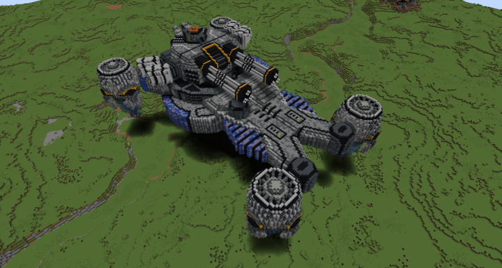 FTC-X3 Pacifier FAV | C&C Red Alert 3 Uprising [⬇] Minecraft Map