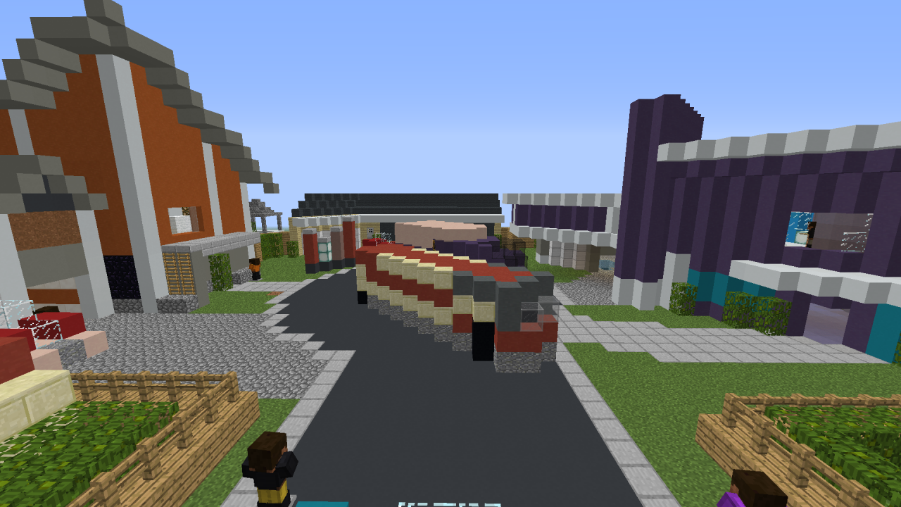 Nuketown BO2 in Minecraft Minecraft Map