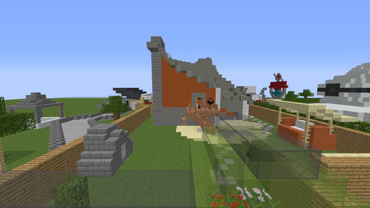 Nuketown BO2 in Minecraft Minecraft Map