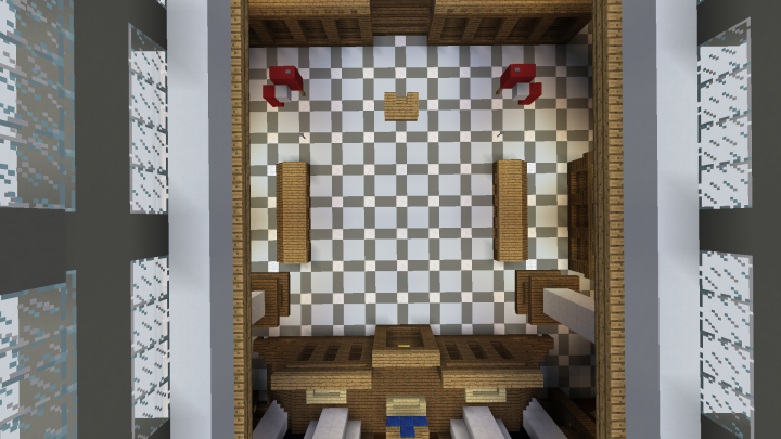 Phoenix Wright: Ace Attorney: Dual Destinies - Courtroom Minecraft Map