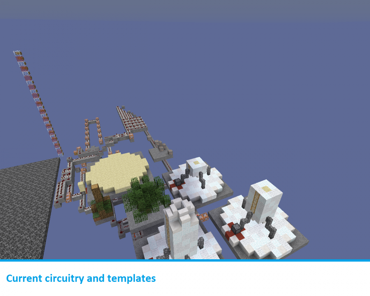 Costum command block terrain generator Minecraft Map