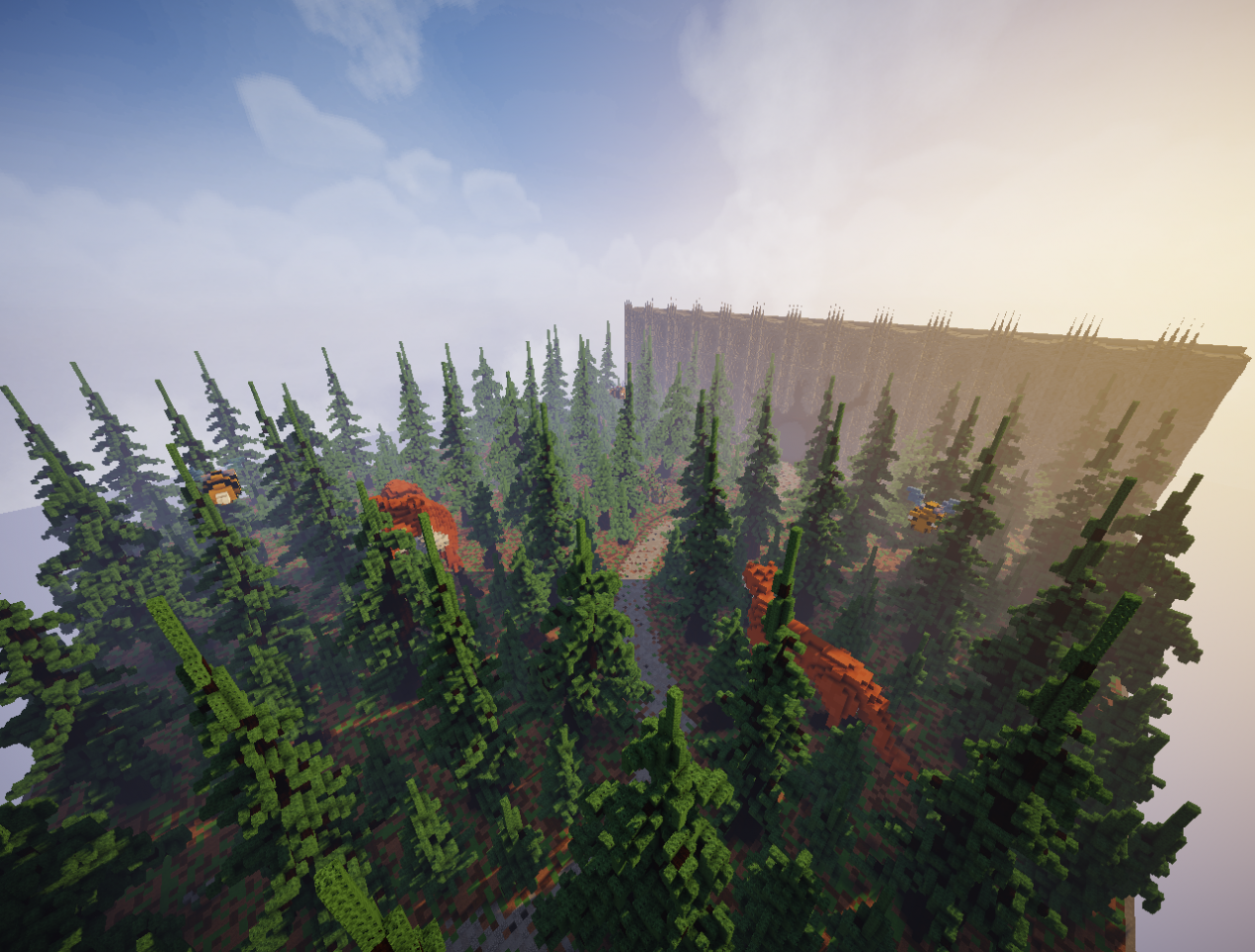 Nether portal - Forest side Minecraft Map