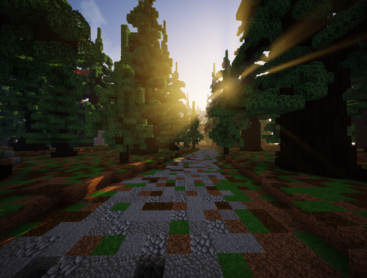 Nether portal - Forest side Minecraft Map