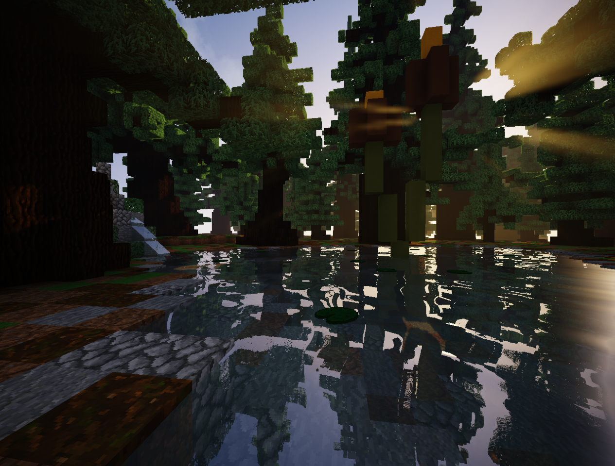 Nether portal - Forest side Minecraft Map