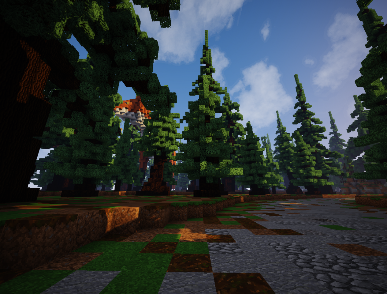 Nether portal - Forest side Minecraft Map