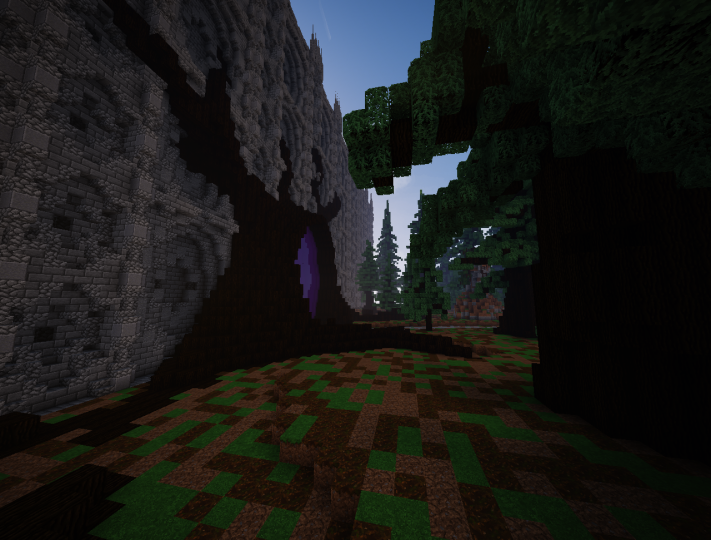 Nether portal - Forest side Minecraft Map