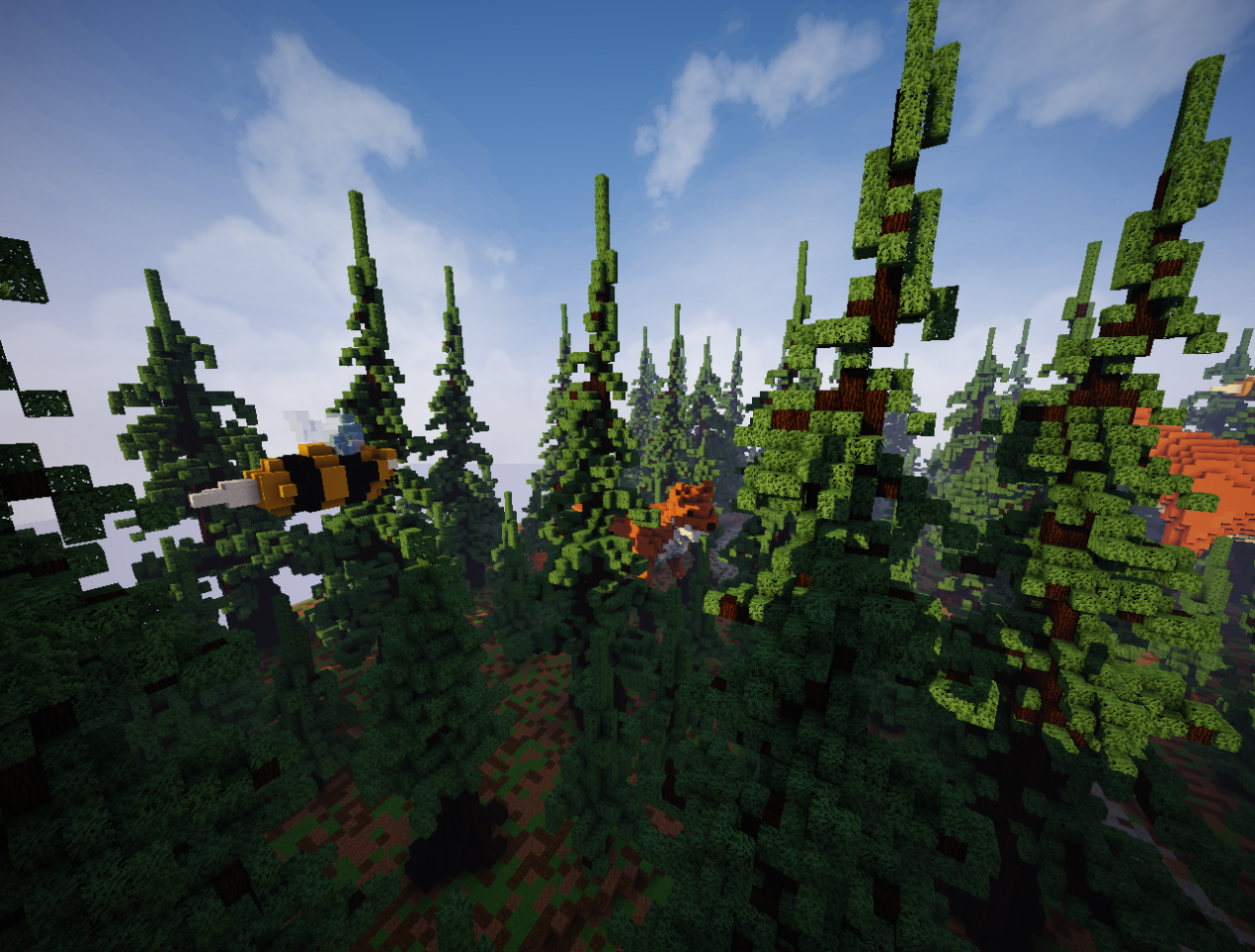 Nether portal - Forest side Minecraft Map