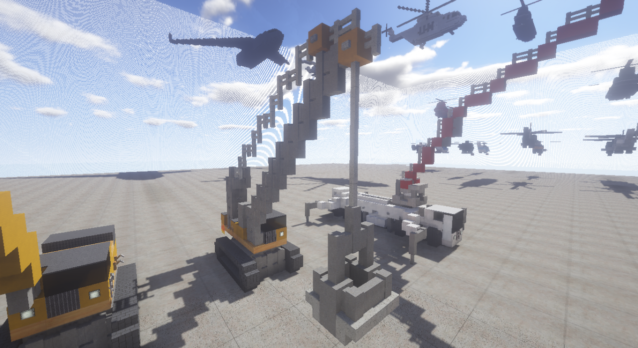 Just Some Cool Construction Vehicles =) Minecraft Map