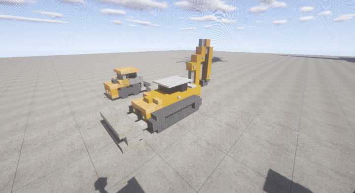 Just Some Cool Construction Vehicles =) Minecraft Map