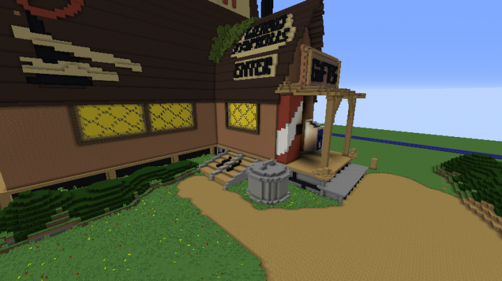 Gravity Falls Mystery Shack Minecraft Map