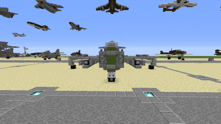 Yak-25 "Flashlight" Minecraft Map