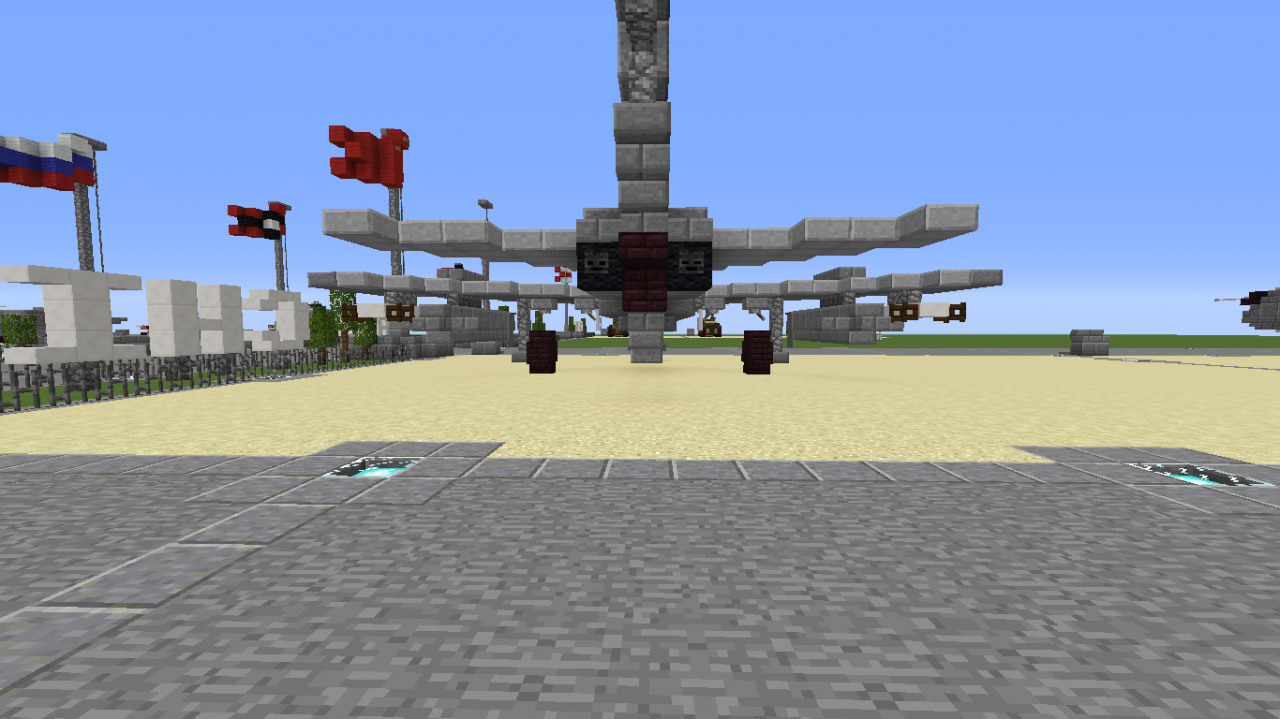 Chinese MiGs (MiG-19 and MiG-21) Minecraft Map