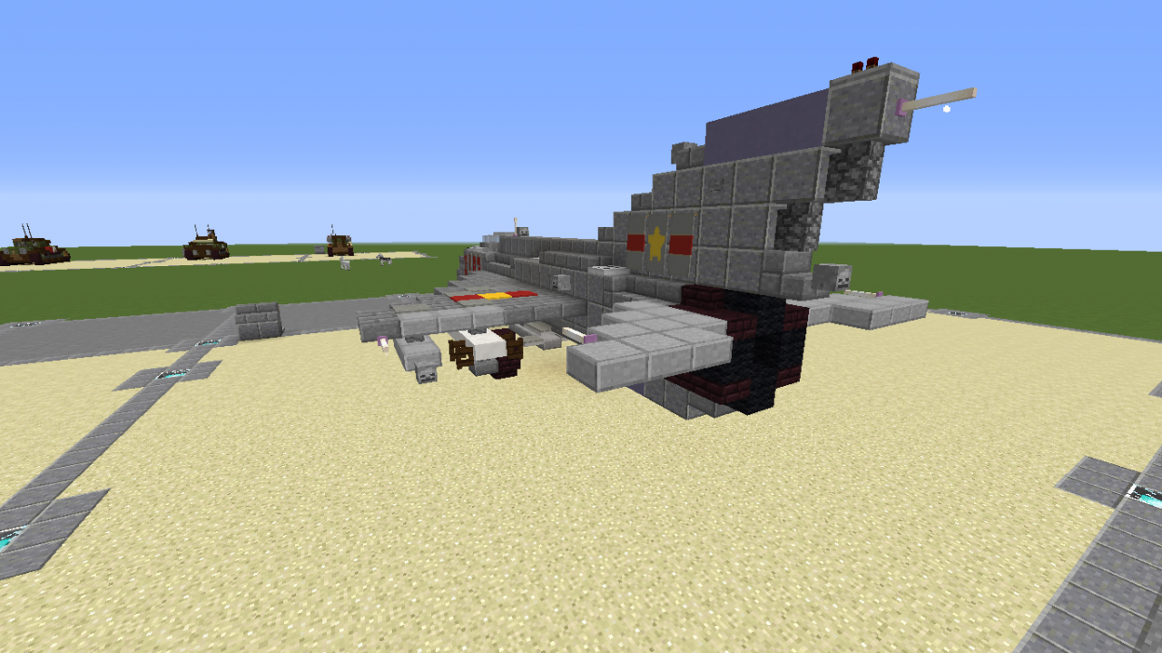 Chinese MiGs (MiG-19 and MiG-21) Minecraft Map
