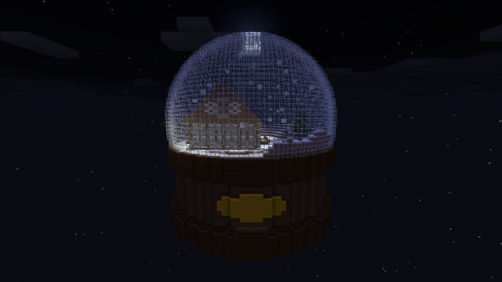 Small Snowglobe Minecraft Map