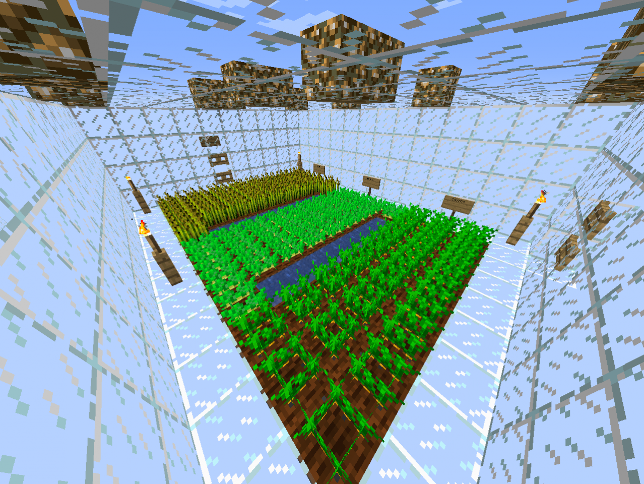 Box Survival Minecraft Map