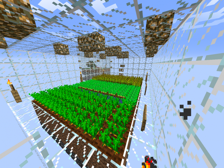 Box Survival Minecraft Map