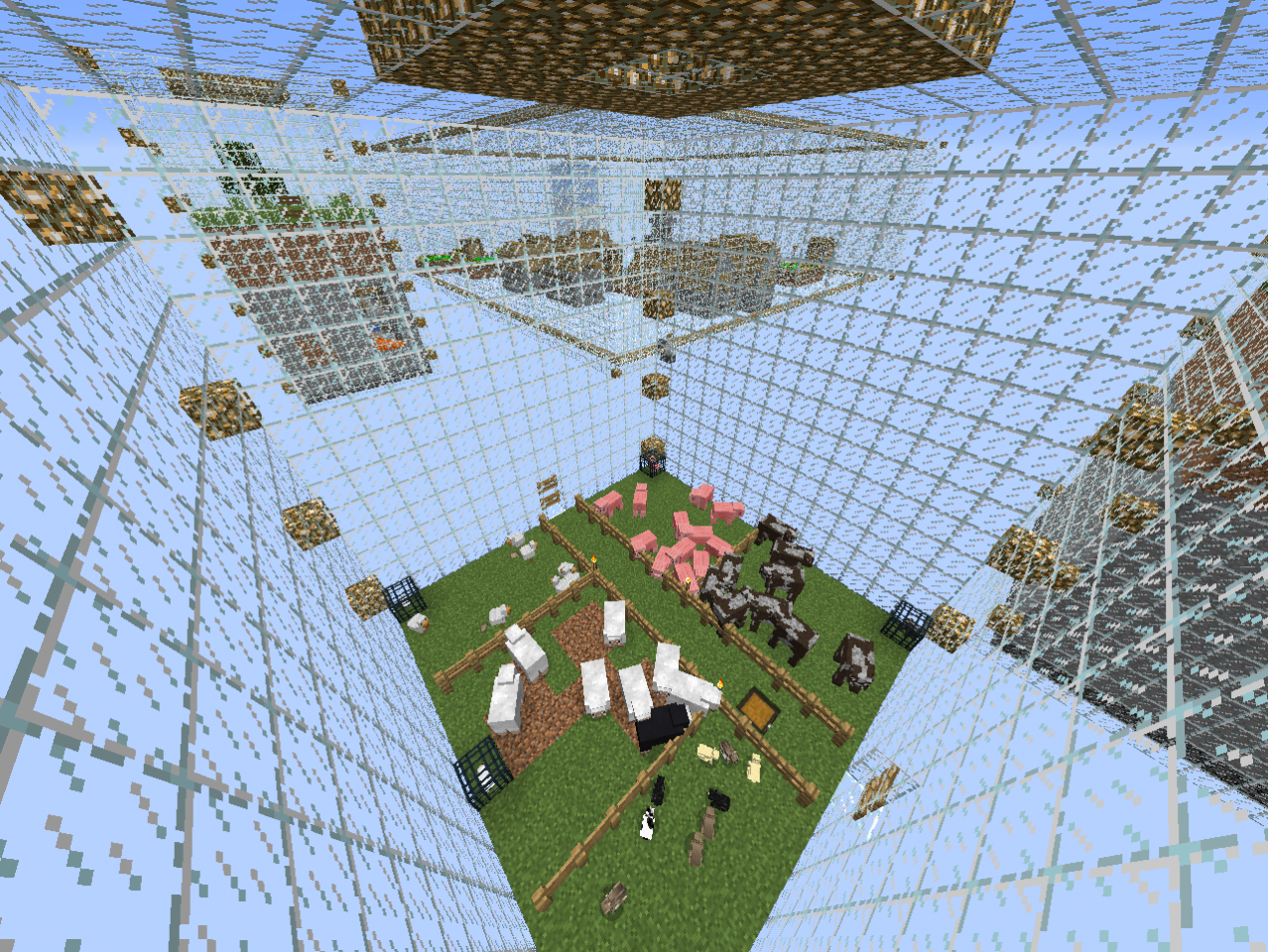 Box Survival Minecraft Map