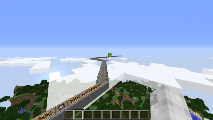 Crazy Redstone RollerCoaster Minecraft Map