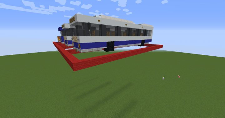 Bus Pack (4 schematics) Minecraft Map