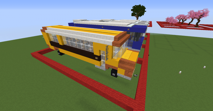 Bus Pack (4 schematics) Minecraft Map