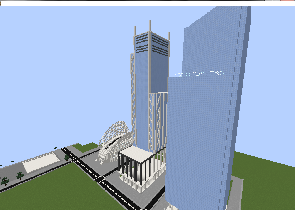 World Trade Center New York Minecraft Map