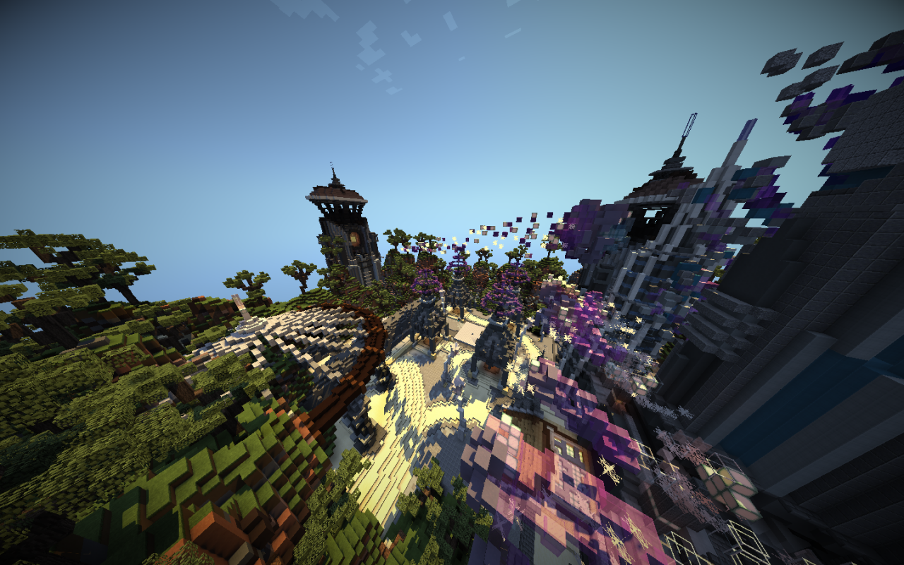 WomboCraft - Hub Spawn Minecraft Map