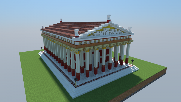 AC Origins Temple of Apollo Minecraft Map