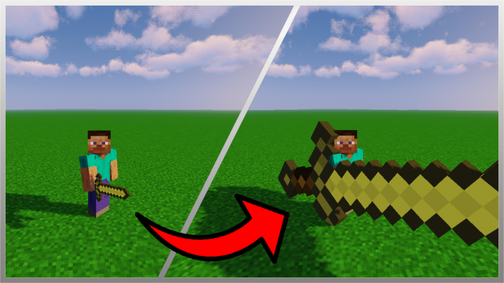 Bigger Items! Minecraft Texture Pack